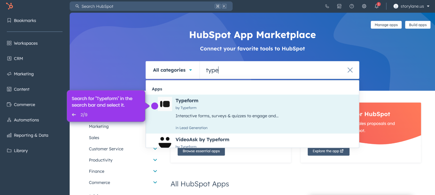 How to Integrate HubSpot With Typeform: 1-Min Guide